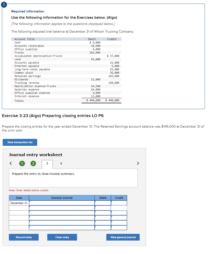 Solved Required information Use the following information | Chegg.com