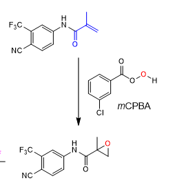 Solved Mechanism of this epoxidation reaction used in the | Chegg.com