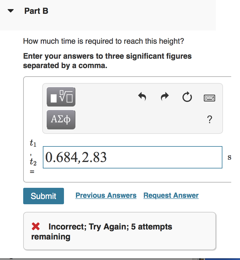 Solved Constants Part A A stone is thrown vertically upward | Chegg.com
