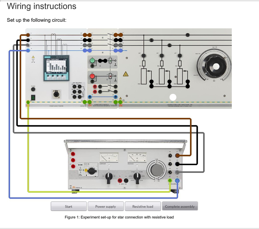 Solved Wiring instructions Set up the following circuit: | Chegg.com