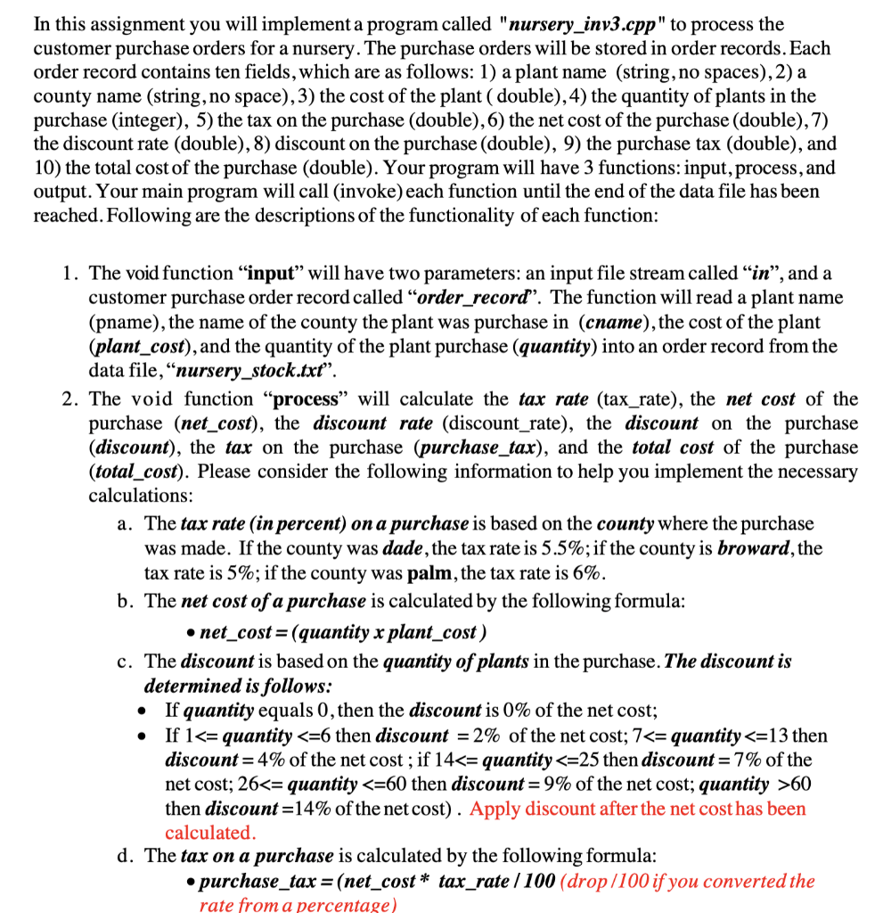 Solved Completed in C++ help. Having trouble and started | Chegg.com