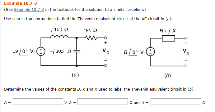 Solved Use Source Transformations To Find The Thevenin