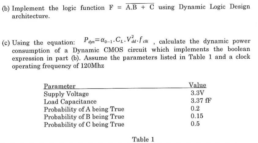 Solved (b) Implement the logic function F=A⋅B+C using | Chegg.com