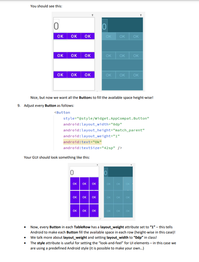Solved Simple andriod app using Andriod studio Share | Chegg.com