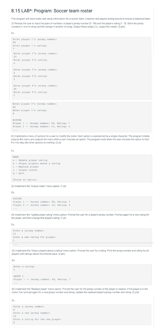 Solved In Java import java.util.Scanner; public class | Chegg.com