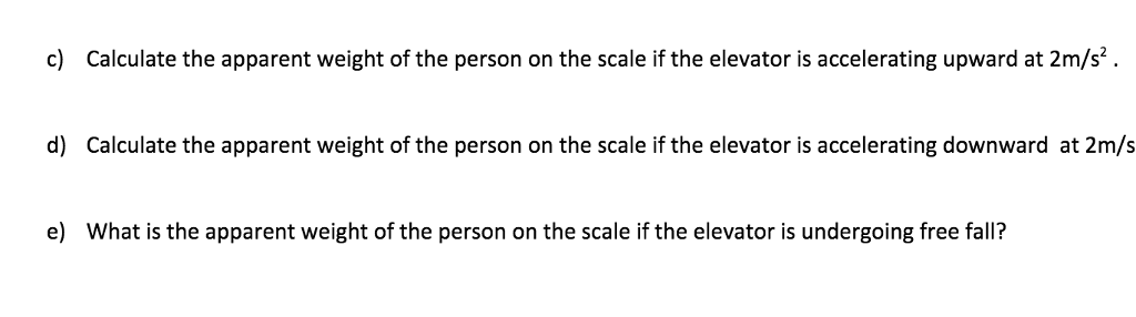 Solved _ elevator platform scale 30. Using the above | Chegg.com