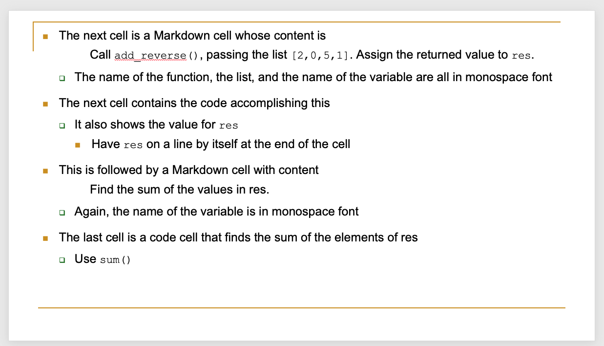Solved This cell is followed by another Markdown cell with | Chegg.com