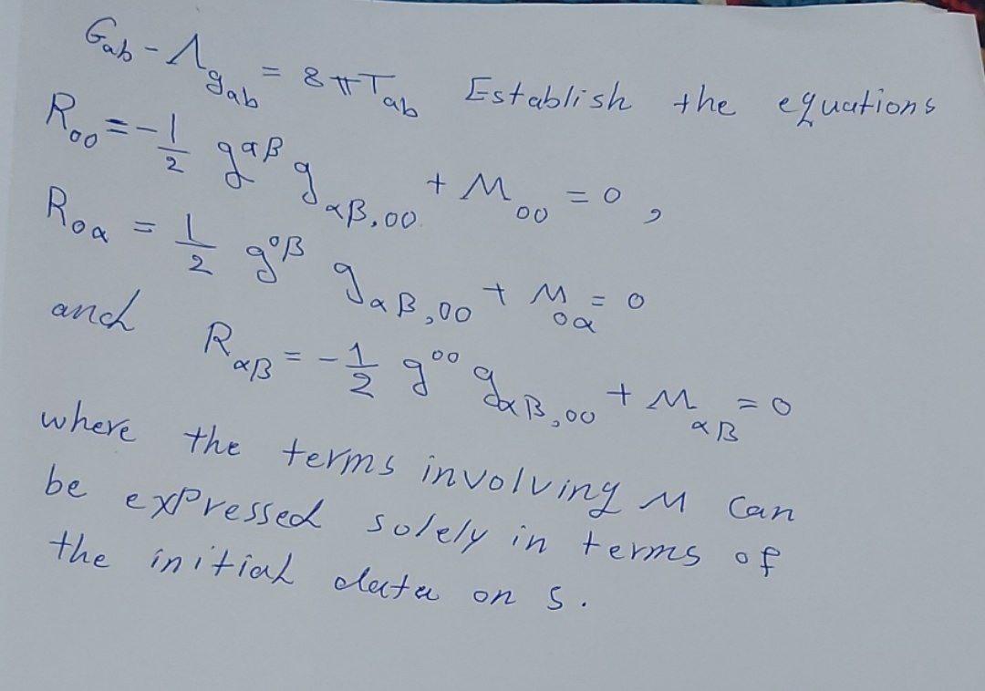 Solved gab 8tt Tab Establish the equations Gab-daan Roo=-12 | Chegg.com