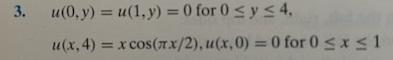 Solved In each of Problems 1-5, solve the Dirichlet problem | Chegg.com