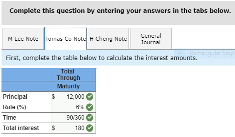 Solved Complete the table to calculate the interest amounts | Chegg.com