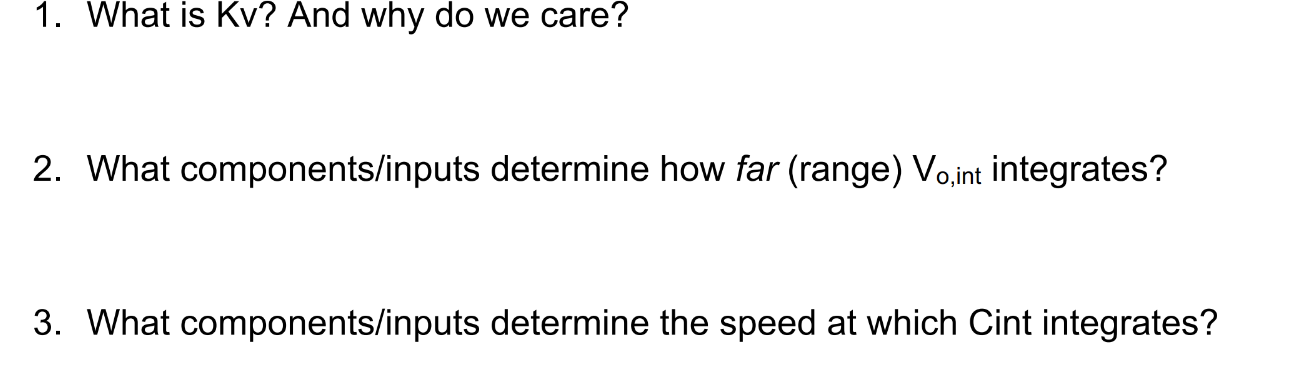 Solved What is Kv? ﻿And why do we care?What | Chegg.com