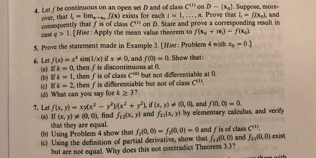 Solved Theorem 3.3.Iff is of class C and both fy and fi are | Chegg.com