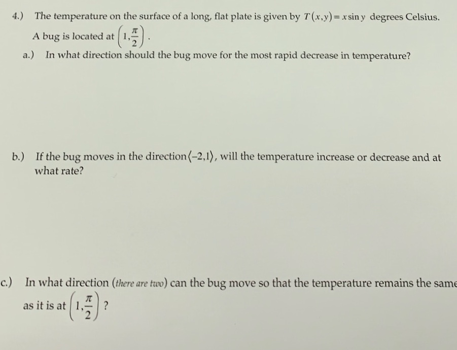 Solved 4.) The temperature on the surface of a long, flat | Chegg.com