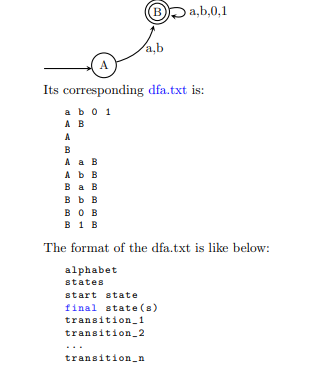In this assignment you need to write the DFA | Chegg.com