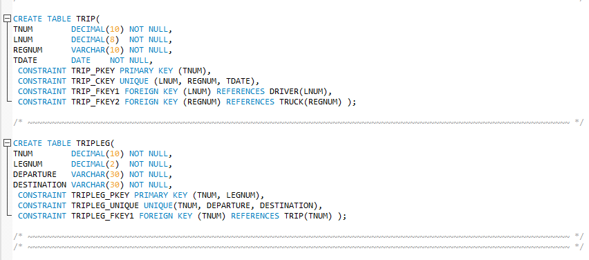 CREATE TABLE EMPLOYEE( ENUM DECIMAL(12) NOT NULL, | Chegg.com