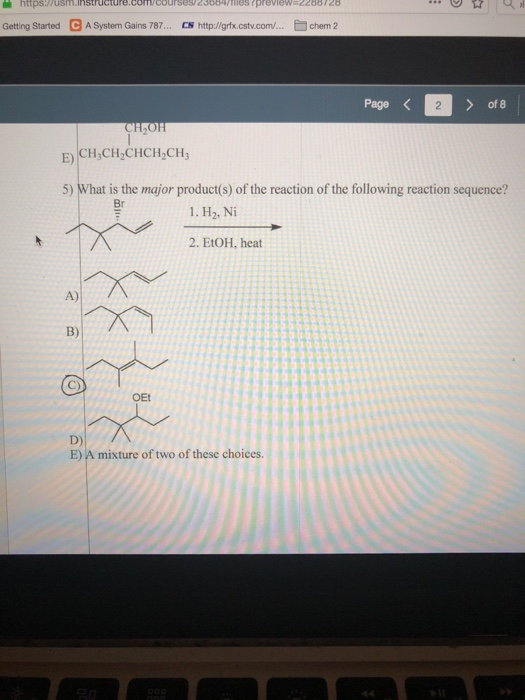 Solved https:/usm.instructure.convcourses 23bbilles rpreview | Chegg.com