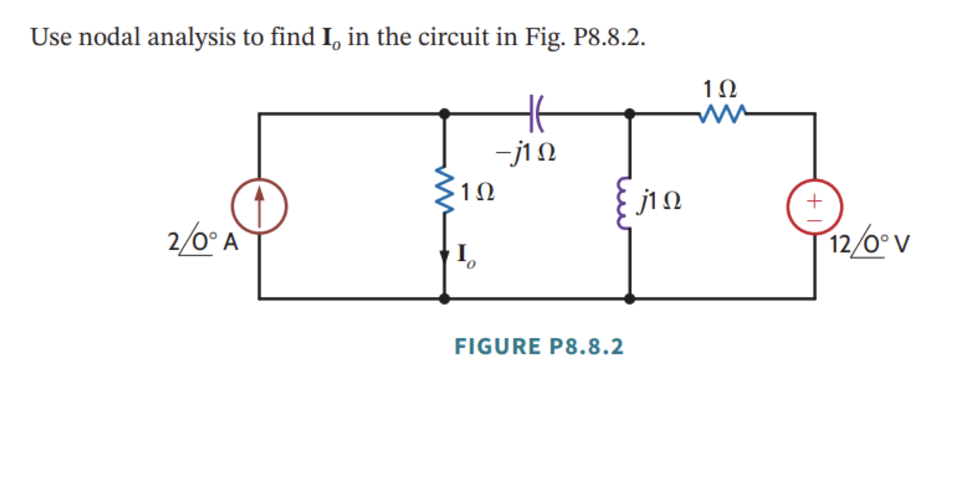 Solved Use nodal analysis to find I0 in the circuit in Fig. | Chegg.com
