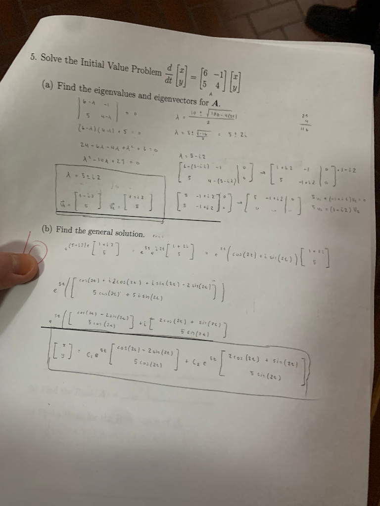 Solved Please show all steps. I mainly need help with the | Chegg.com