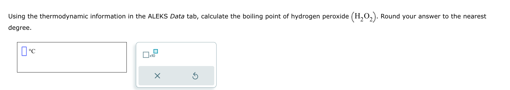 Solved Using the thermodynamic information in the ALEKS Data | Chegg.com