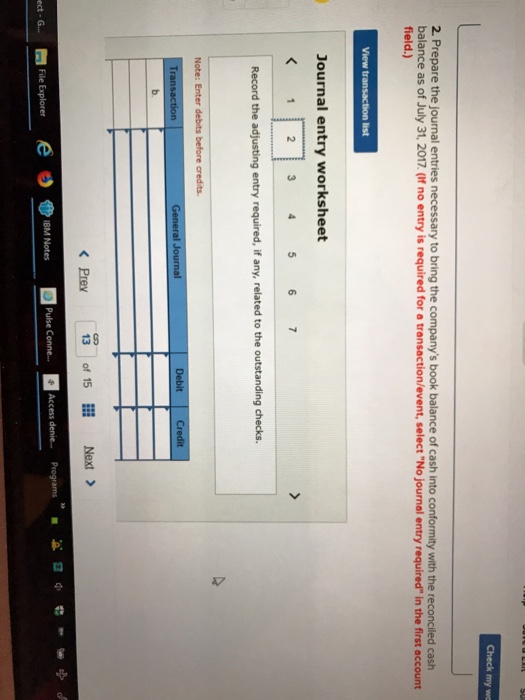 Solved ACG1001 Help Save & Exit Submit The following | Chegg.com