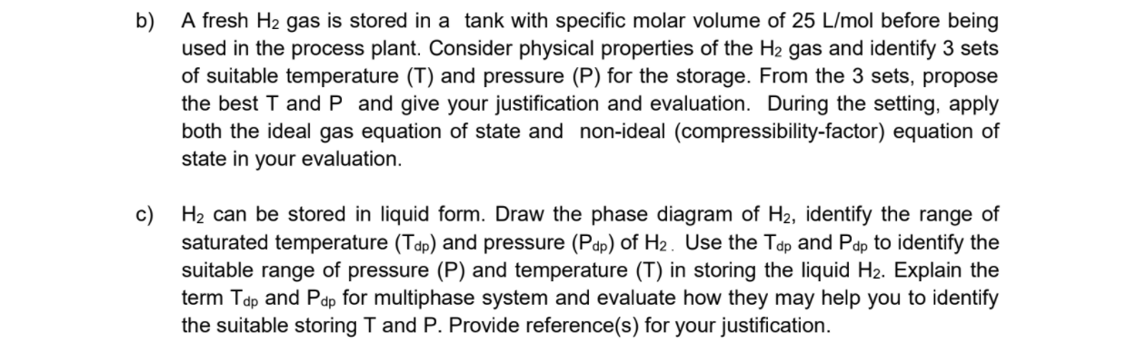 Solved QUESTION 1 As a process engineer of a chemical plant, | Chegg.com