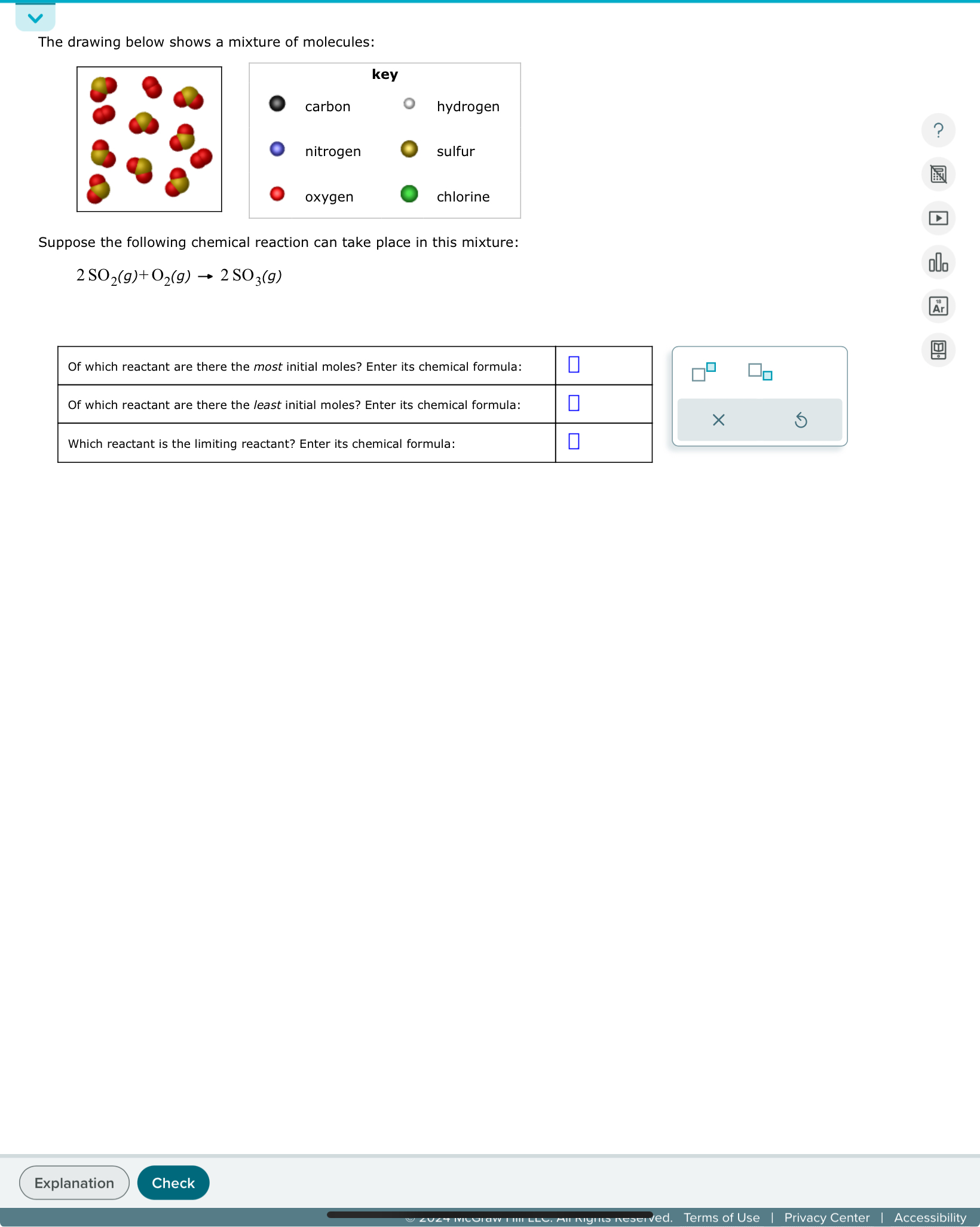 Solved The drawing below shows a mixture of | Chegg.com