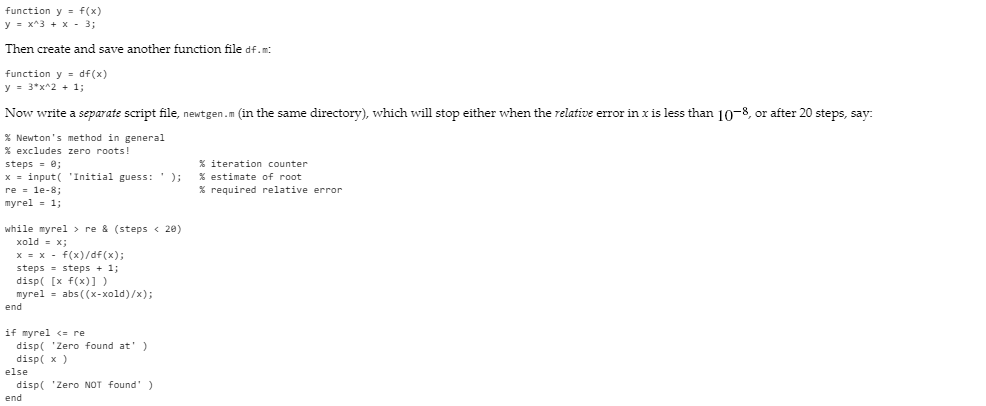 Solved The book has two different MATLAB@ versions of | Chegg.com