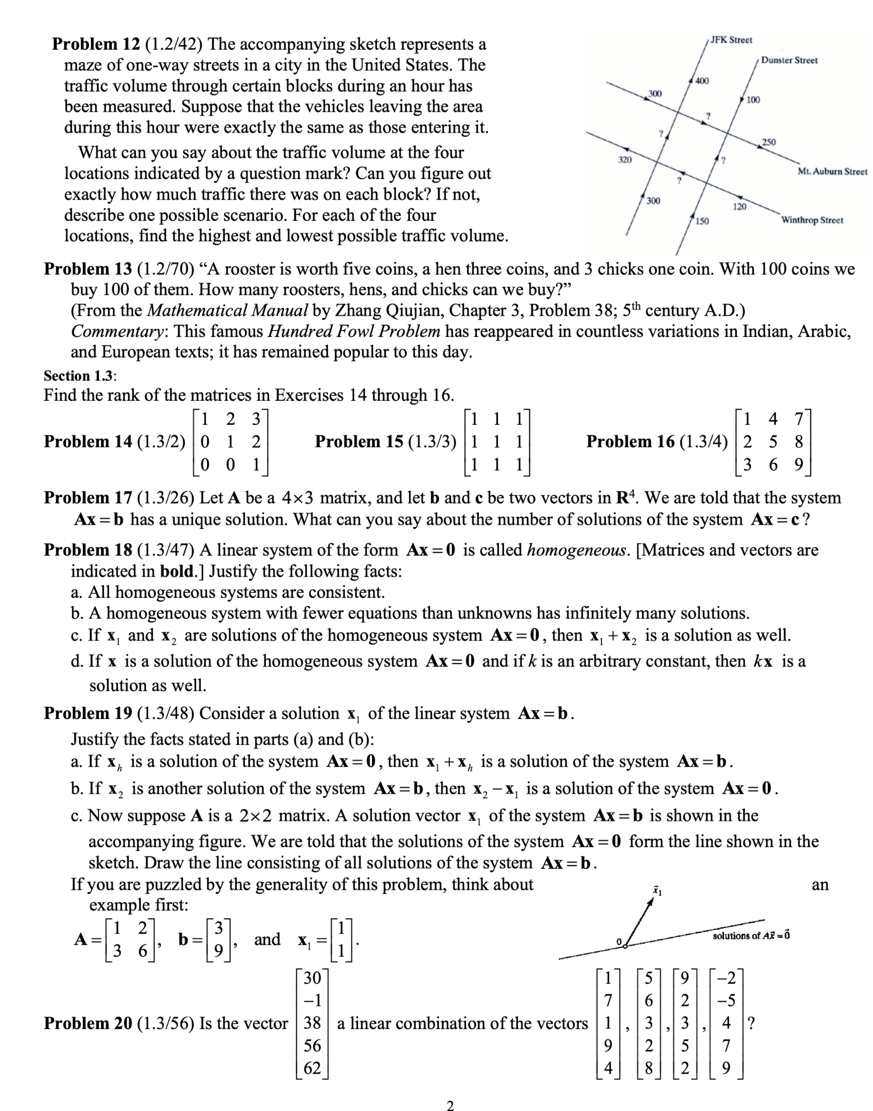 Problem 12 (1.2/42) The accompanying sketch | Chegg.com
