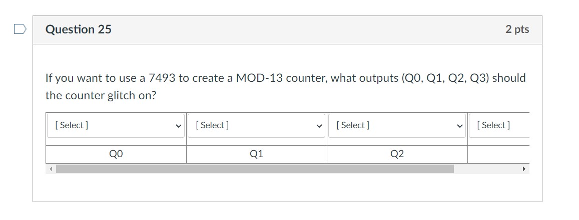Solved If you want to use a 7493 to create a MOD-13 counter, | Chegg.com
