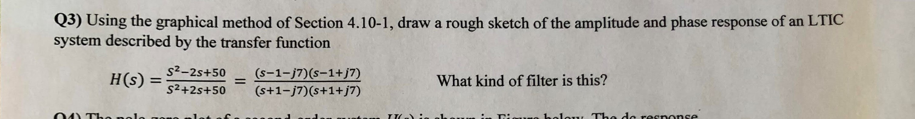 Solved signal and system hw questions(Linear Systems and | Chegg.com