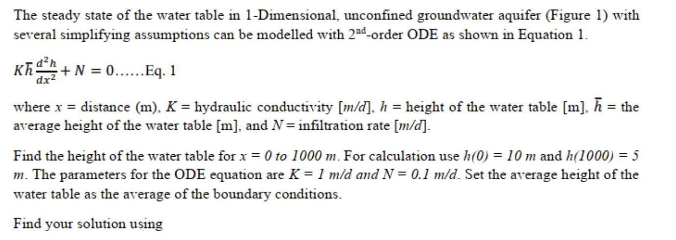 Solved a) the finite-difference method with a step size of | Chegg.com