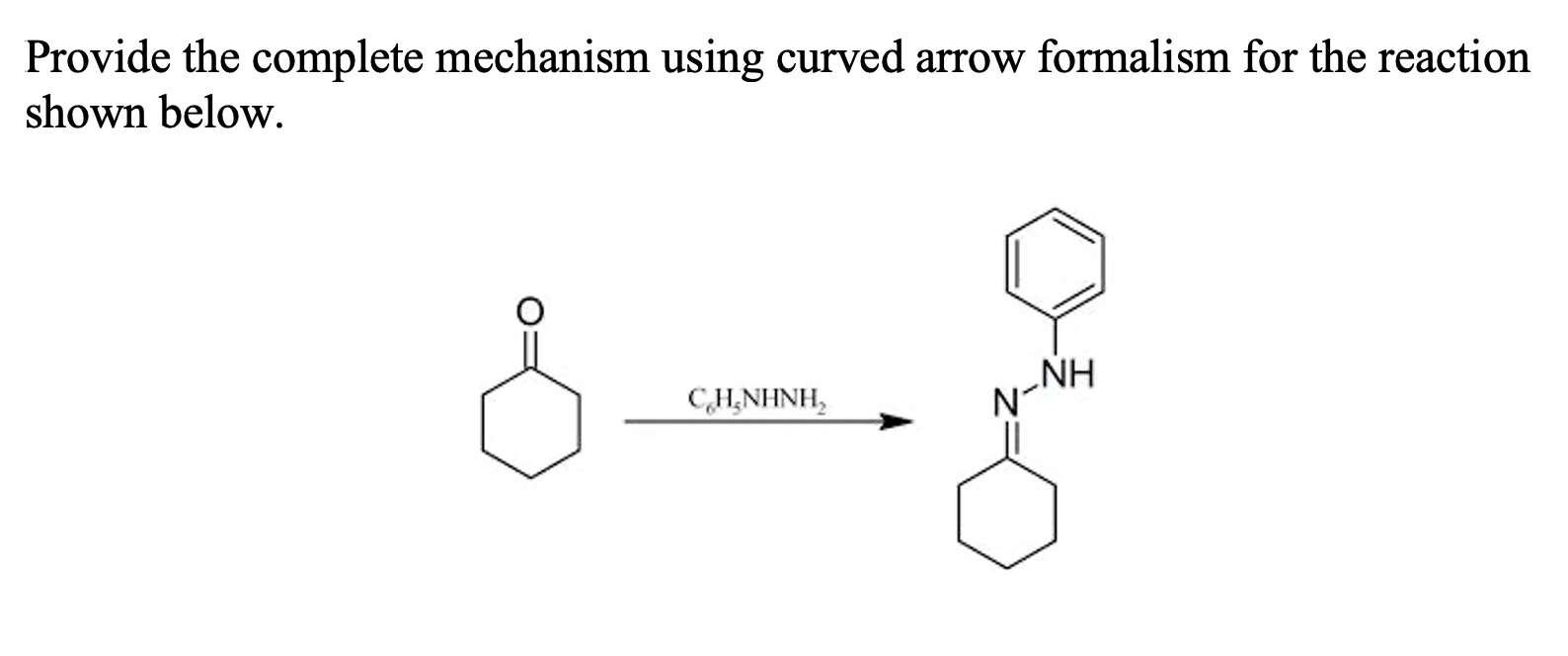 Solved Provide the complete mechanism using curved arrow | Chegg.com