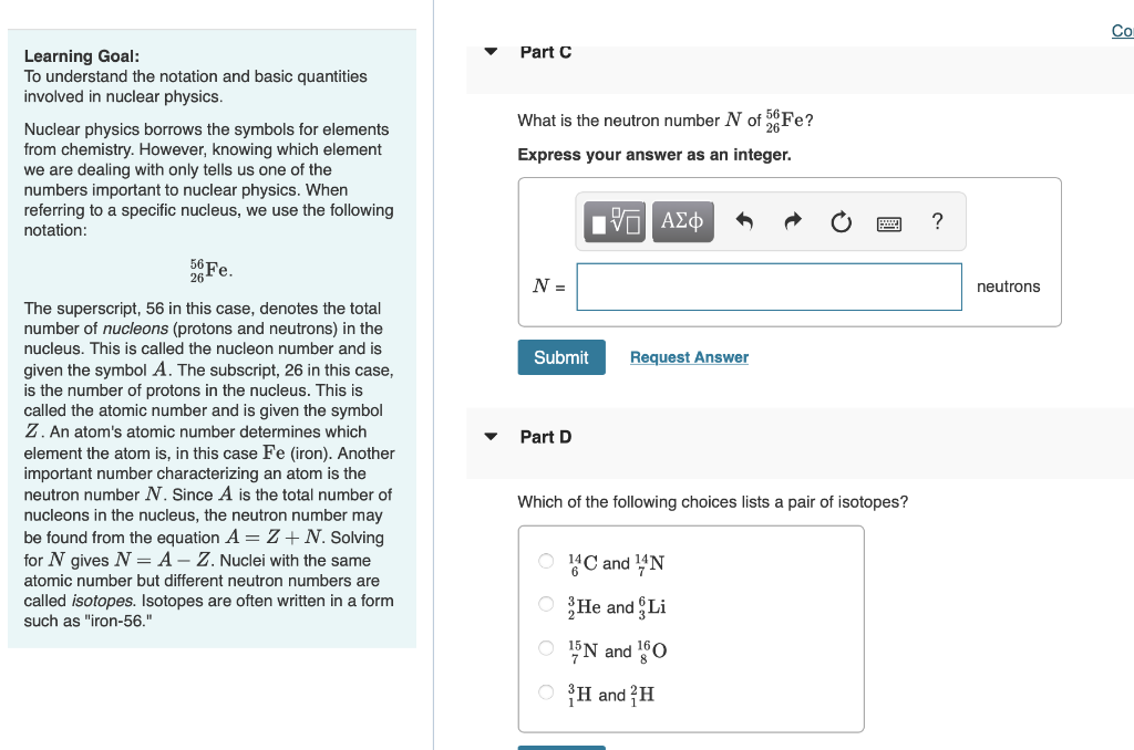 Solved Constants Learning Goal: To understand the notation | Chegg.com