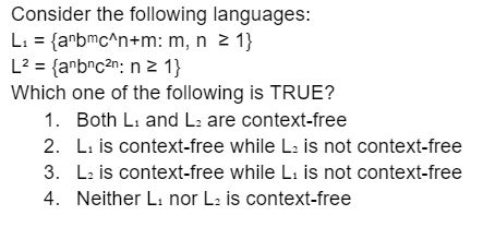 Solved Consider the following | Chegg.com