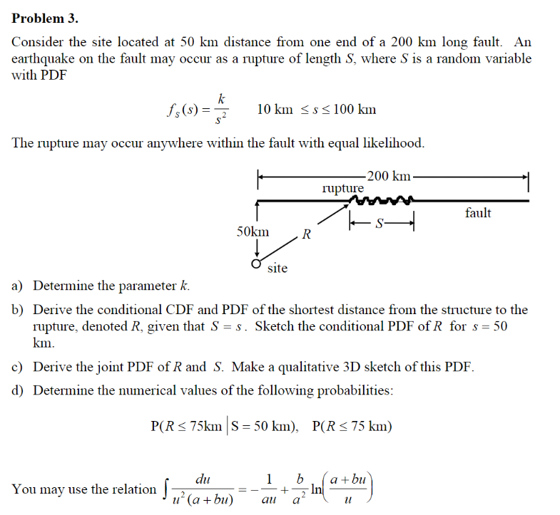 Problem 3. Consider the site located at 50 km | Chegg.com
