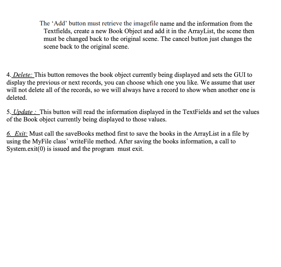 Solved 1. Read the information of Book using MyFile's | Chegg.com