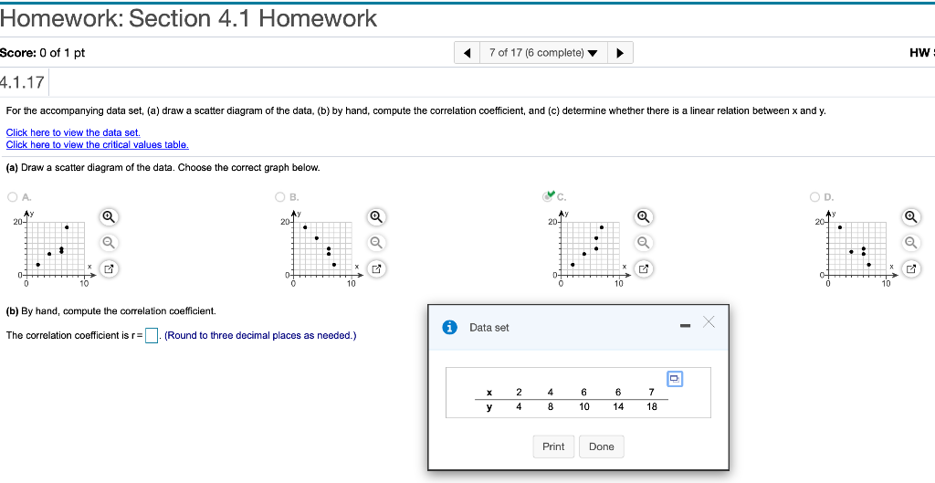 Solved Homework Section 4 1 Homework Score 0 Of 1 Pt 7 Of
