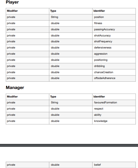 Solved Q3) i) Further to person, create a Player and | Chegg.com