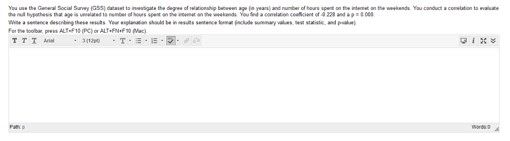 Solved You use the General Social Survey (GSS) dataset to | Chegg.com