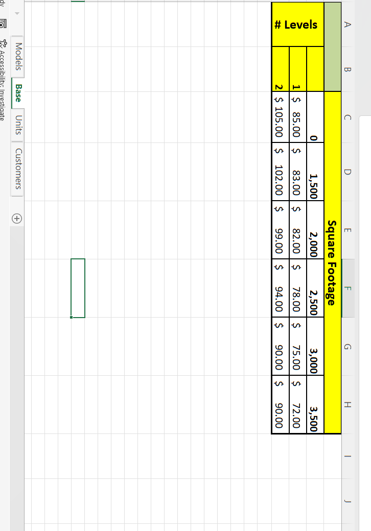 Solved Write An Excel Formula In Cell Models H3 To Determine Chegg