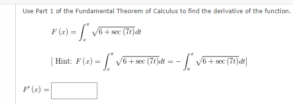 Solved Find f prime of x | Chegg.com