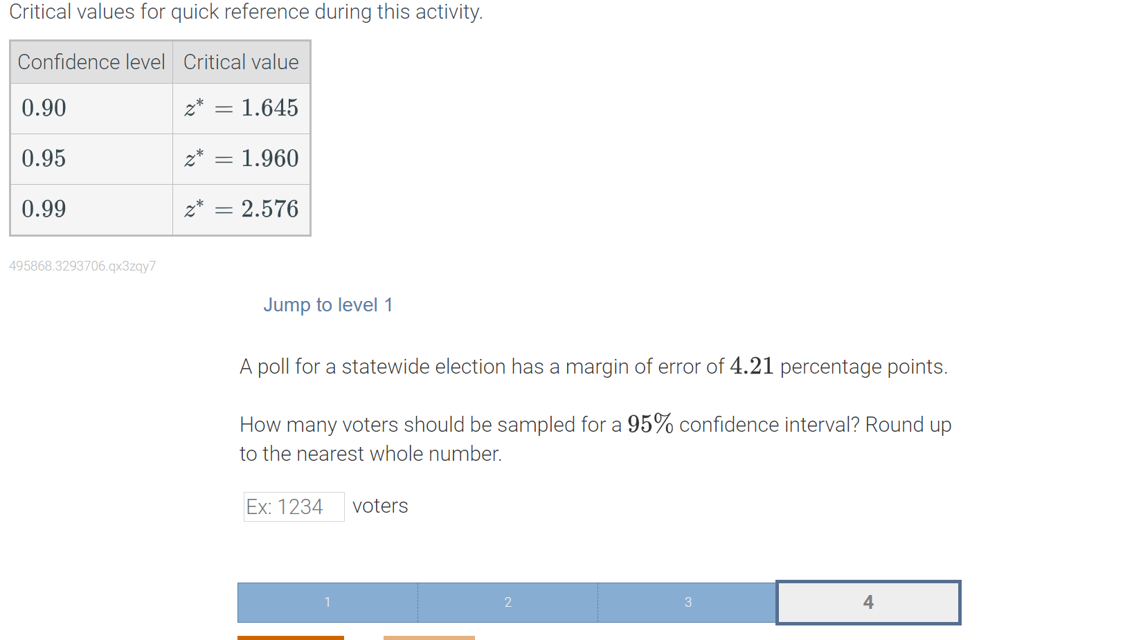 Solved A poll for a statewide election has a margin of error | Chegg.com