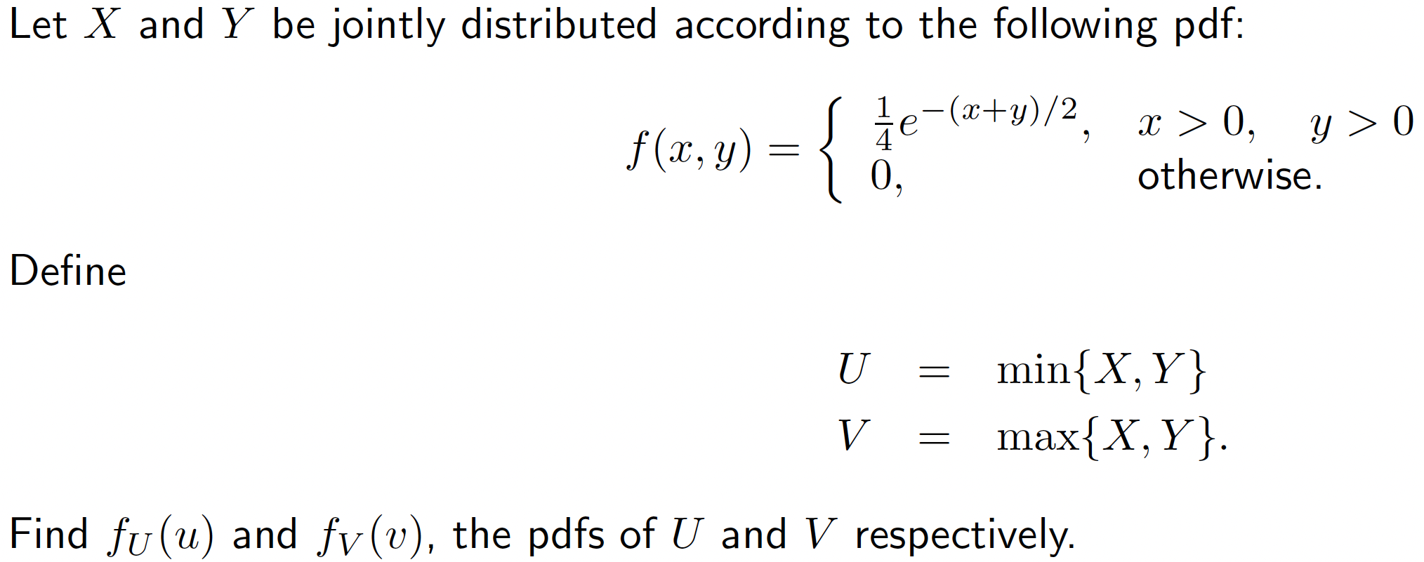 Solved Let X and Y be jointly distributed according to the | Chegg.com