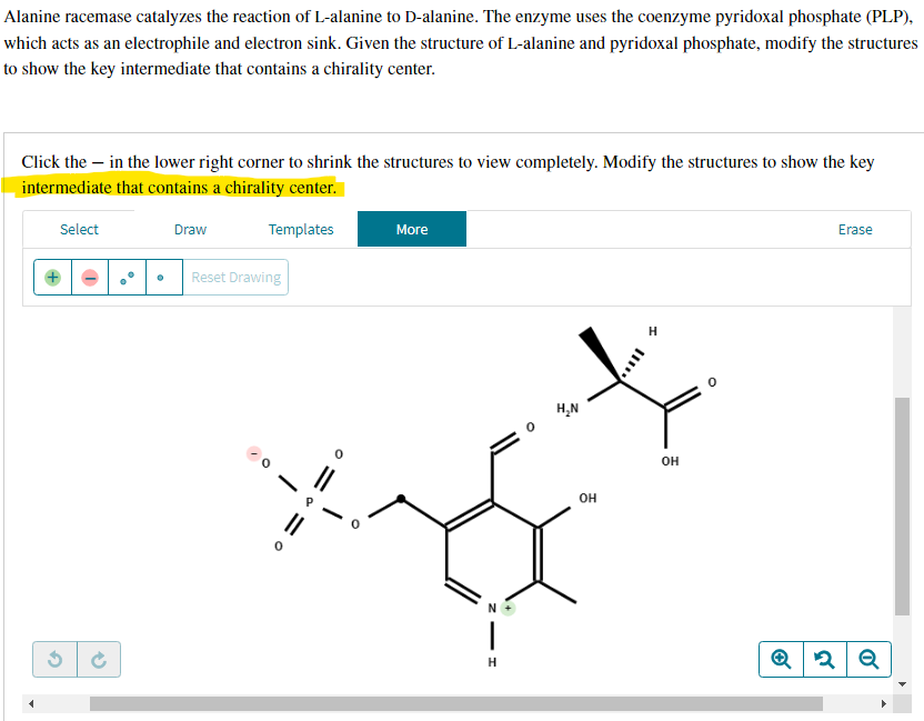 Solved Alanine racemase catalyzes the reaction of L-alanine | Chegg.com