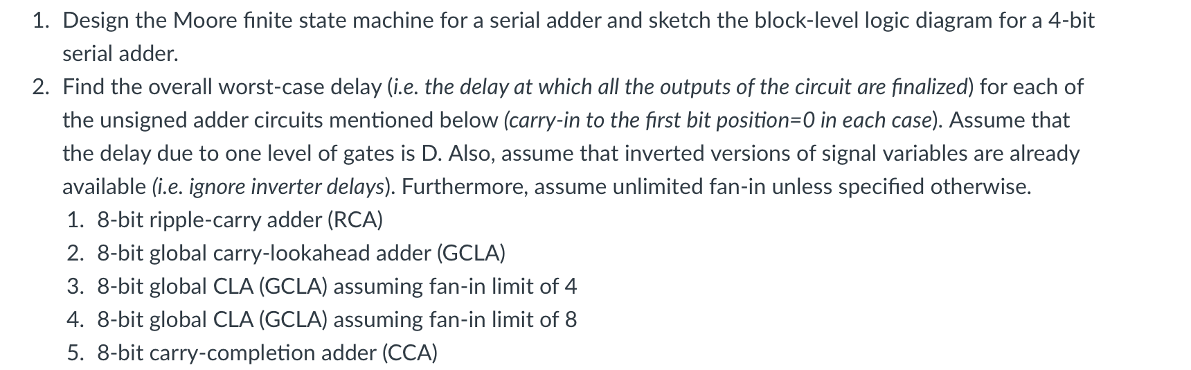 Solved 1. ﻿Design the Moore finite state machine for a | Chegg.com