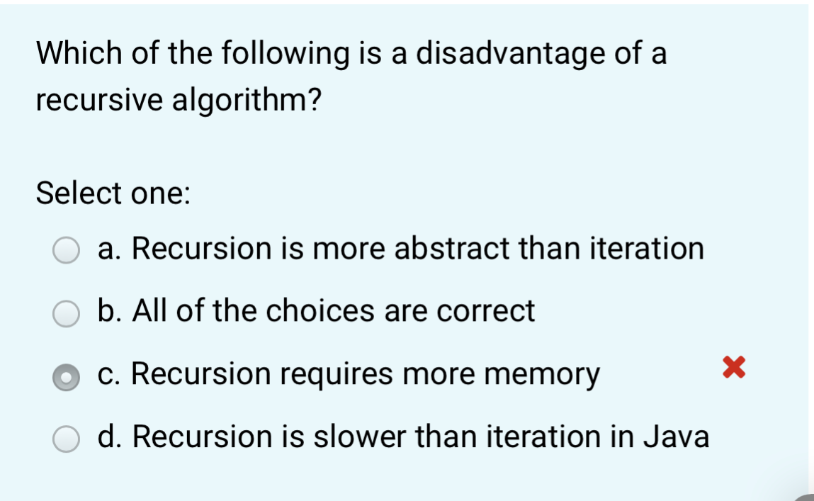 Solved Which of the following is a disadvantage of a | Chegg.com