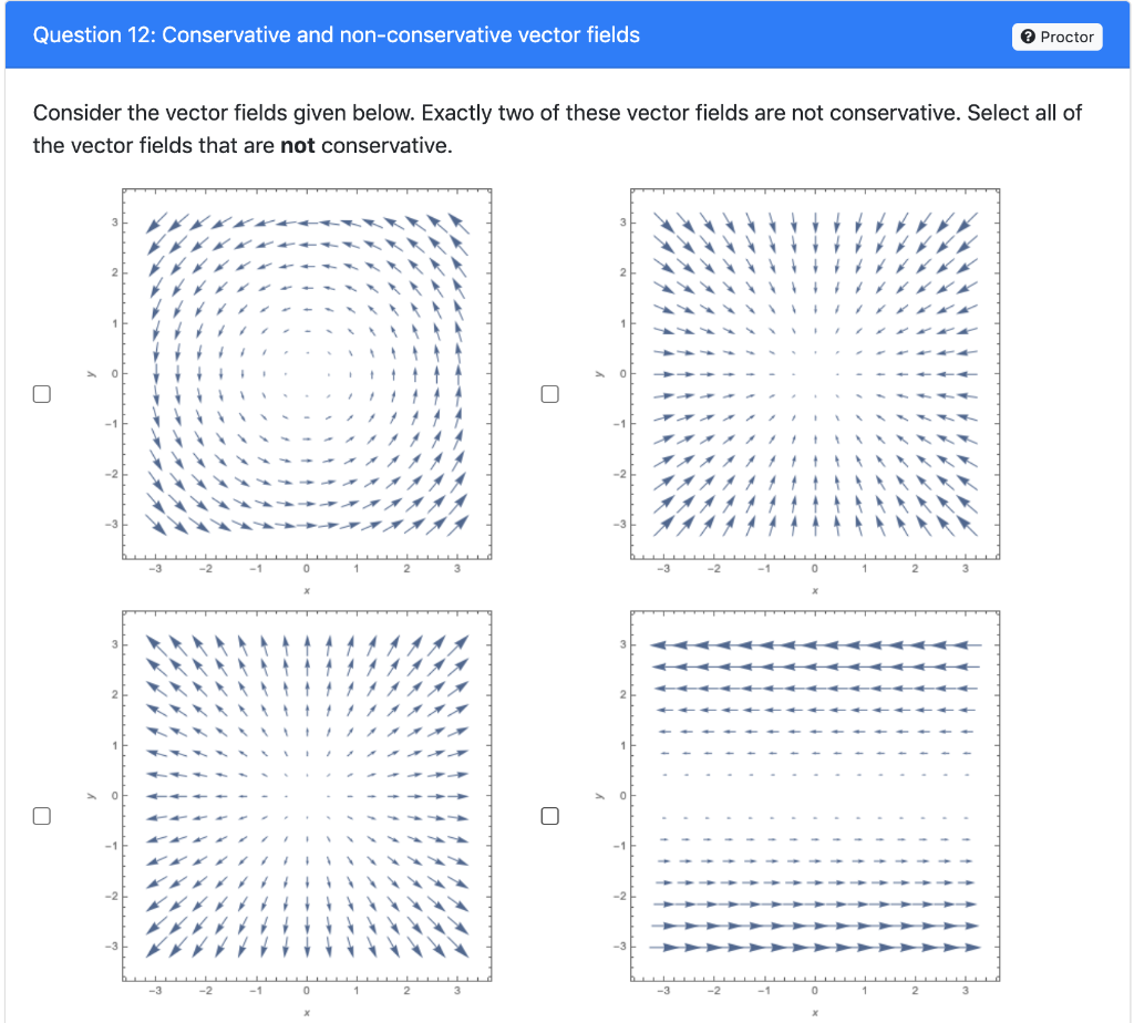 Solved Question 12: Conservative and non-conservative vector | Chegg.com Solved Question 12: Conservative and non-conservative vector | Chegg.com