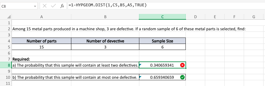 Solved Help with problem A. ﻿I need the correct Excel | Chegg.com