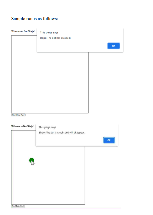 Solved In this lab, you will create a very simple game | Chegg.com