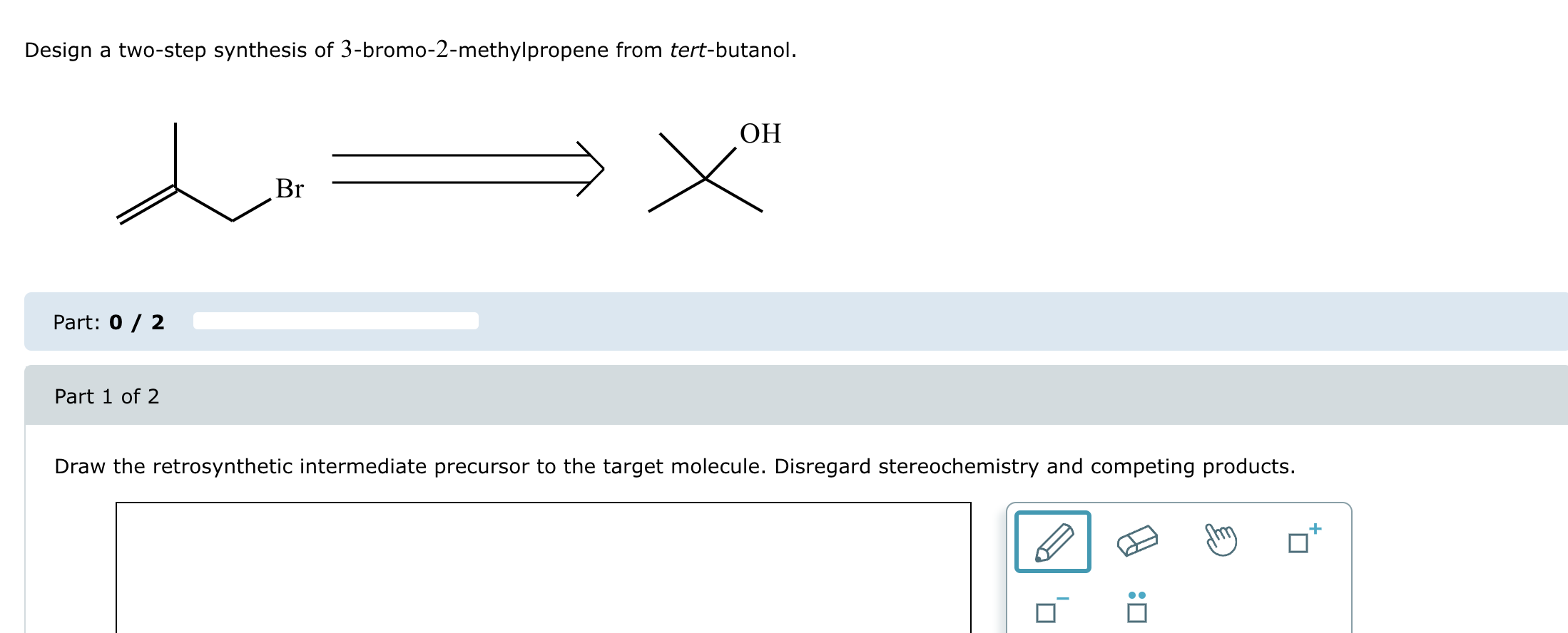 Solved Design a two-step synthesis of | Chegg.com